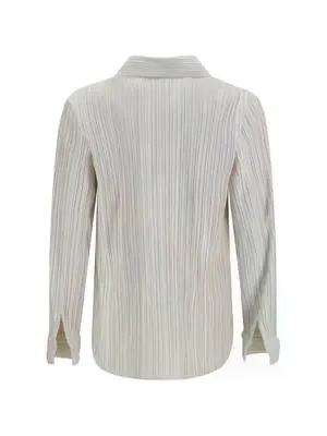 GONGDID DESIGN Plissé Long-sleeve Shirt