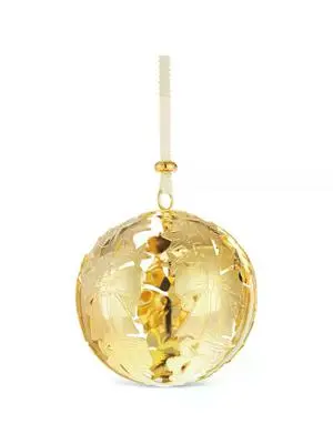 Christofle Christmas Ornament 2026 Sous Le Sapin Gilded Metal - Yellow