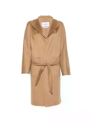 Max Mara Lilia Belted Coat - Neutrals