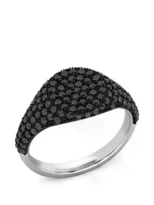 SOLO FOR DIAMONDS Diamond Signet Ring