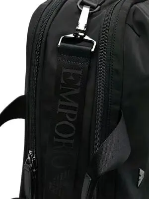 Emporio Armani Logo Plaque Multi-way Backpack