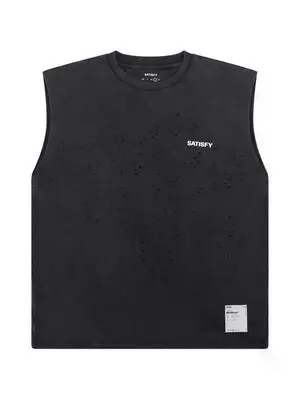 Satisfy Mothtech Distressed T-shirt - Grey