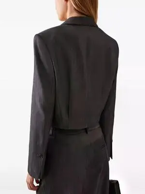 TWP Short Story Cropped Blazer
