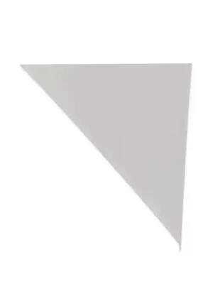 Norma Kamali Triangle-shape Scarf - Grey