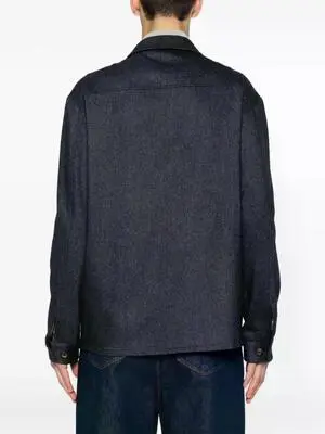 Eleventy Chest-pocket Shirt Jacket