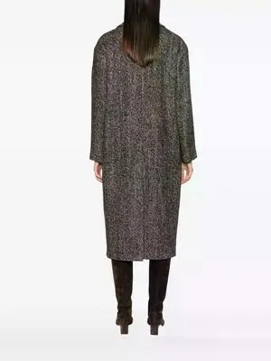 Tagliatore Herringbone-pattern Double-breasted Coat
