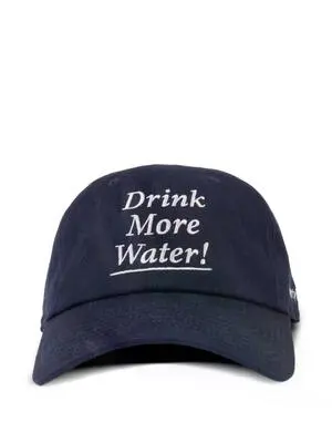 SPORTY & RICH Embroidered-lettering Baseball Cap - Blue