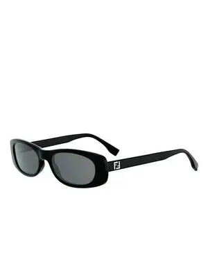Fendi Ff Rectangle-frame Sunglasses