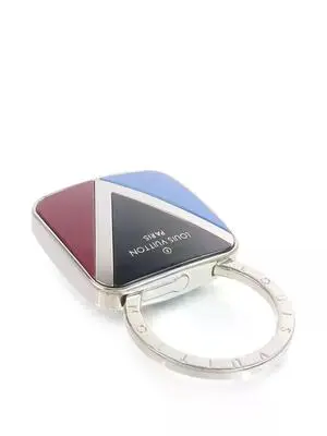 LOUIS VUITTON Gaston V Twist Key Ring