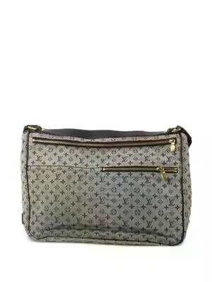 LOUIS VUITTON Mini Lin Sac Maman Monogram Shoulder Bag - Grey