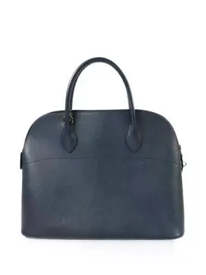 Hermès Bolide 35 Two-way Handbag - Blue