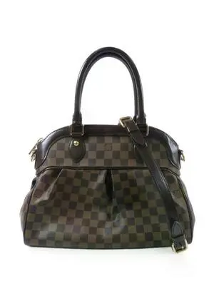 LOUIS VUITTON Damier Trevi Tote Bag - Brown