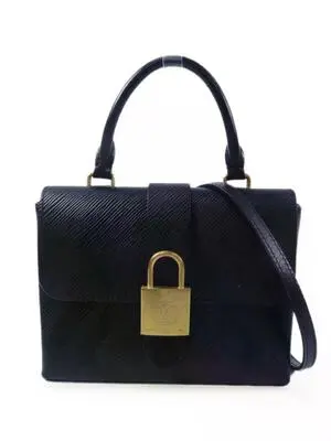 LOUIS VUITTON Bb Locky Two-way Handbag - Black