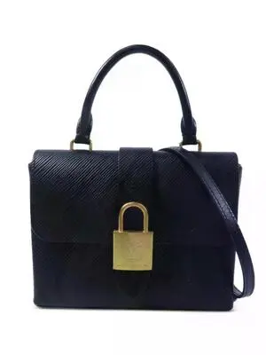 LOUIS VUITTON Bb Locky Two-way Handbag - Black