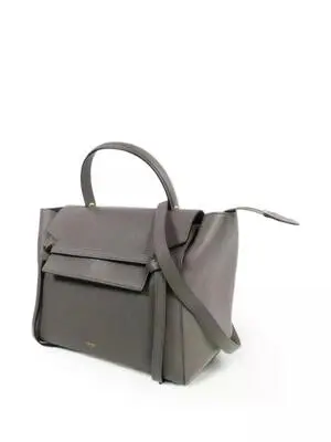 Celine Micro Belt Tote Bag - Grey