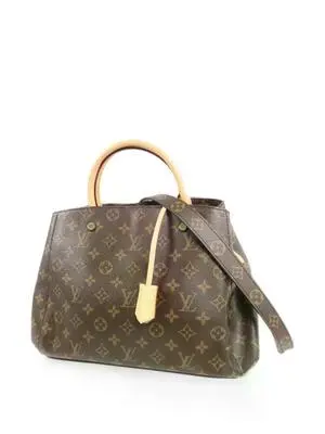 LOUIS VUITTON Montaigne Mm Monogram Handbag
