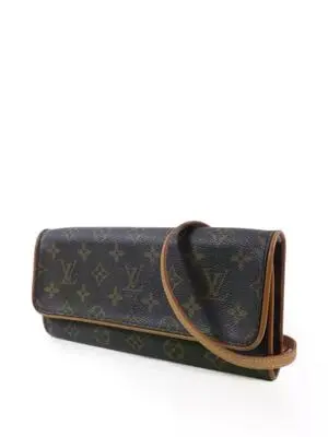 LOUIS VUITTON Gm Monogram Pochette Twin Shoulder Bag
