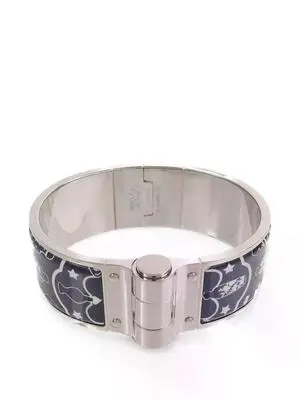 Hermès Charniere Enamel Bangle Bracelet