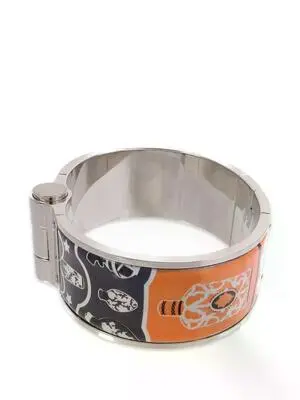 Hermès Charnière Enamel Bangle Bracelet