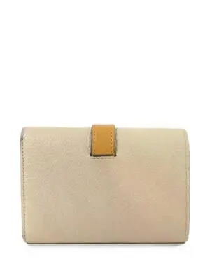 Loewe Small Vertical Trifold Wallet - Neutrals