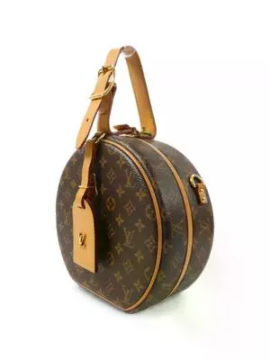 LOUIS VUITTON Petite Boite Chapeau Monogram Shoulder Bag - Brown
