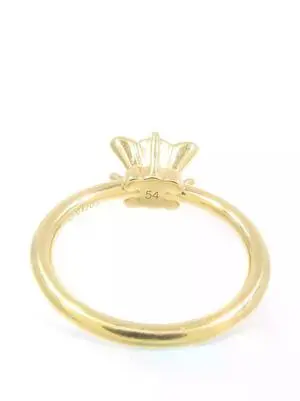 Celine Logo Ring - Gold