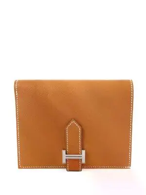 Hermès 2020 Bearn Leather Wallet - Brown