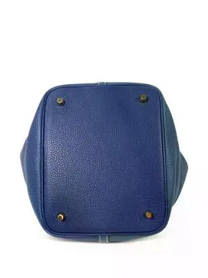 Hermès 2019 Mm Picotin Tote Bag - Blue