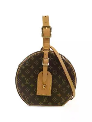 LOUIS VUITTON Petite Boite Chapeau Monogram Shoulder Bag - Brown