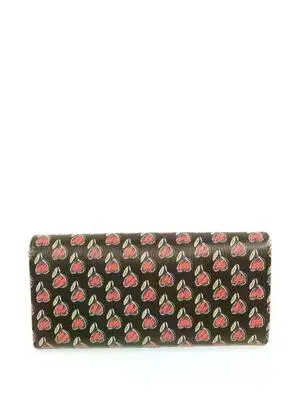 Prada Logo-detail Heart-print Clutch Bag