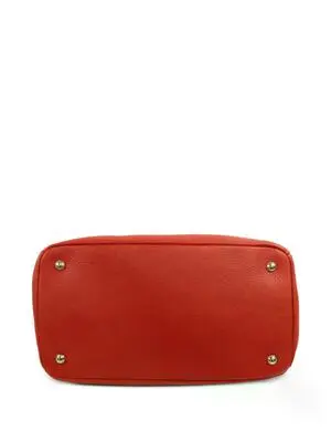Prada Leather Shoulder Bag - Red