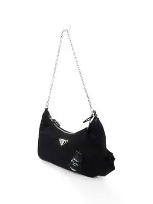 Prada 2005 Re-edition Shoulder Bag - Black