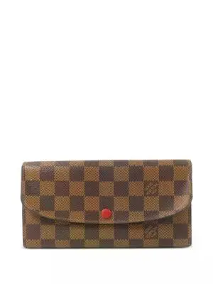 LOUIS VUITTON Emilie Monogram Wallet - Brown