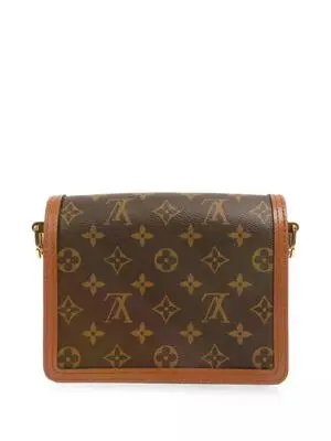 LOUIS VUITTON Mini Monogram Reverse Dauphine Shoulder Bag - Brown