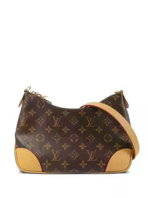 LOUIS VUITTON Monogram Boulogne Pm Shoulder Bag - Brown
