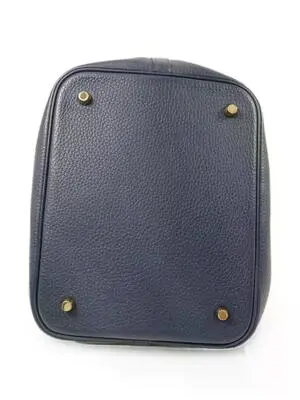 Hermès 2023 Mm Picotin Leather Tote Bag