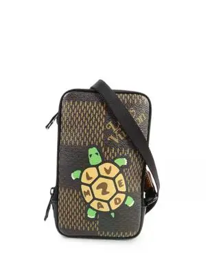 LOUIS VUITTON Damier Giant Turtle Print Phone Pouch Cross Body Bag