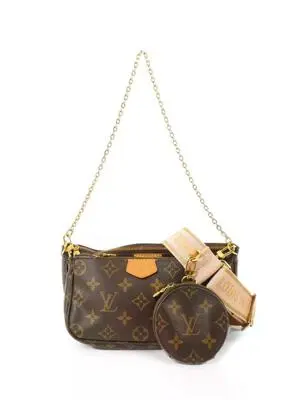 LOUIS VUITTON Multi Pochette Accessoires Monogram Shoulder Bag - Brown