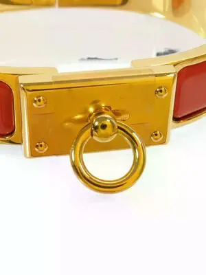 Hermès Mini Clic Kelly Enamel Bracelet
