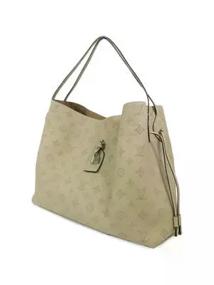 LOUIS VUITTON Monogram Mahina Tote Bag - Neutrals