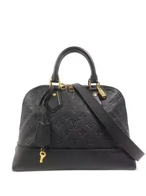LOUIS VUITTON Alma Pm Tote Bag - Black