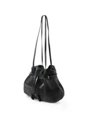 Prada Tassel Drawstring Bucket Bag