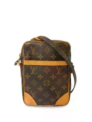 LOUIS VUITTON Monogram Danube Shoulder Bag - Brown