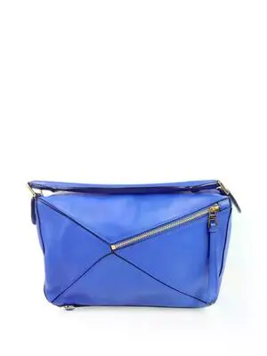 Loewe Medium Puzzle Tote Bag - Blue