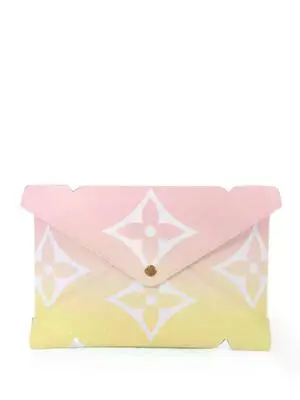 LOUIS VUITTON Pochette Kirigami Monogram Clutch Bag - Pink