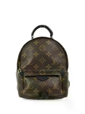 LOUIS VUITTON Palm Springs Mini Monogram Backpack - Brown