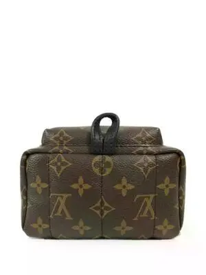LOUIS VUITTON Palm Springs Mini Monogram Backpack - Brown