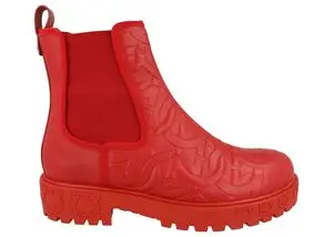 FERRAGAMO Varsi Chelsea Boots - Red