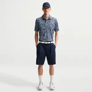 Nike Par Dri-fit Tartan Camo Print Golf Polo