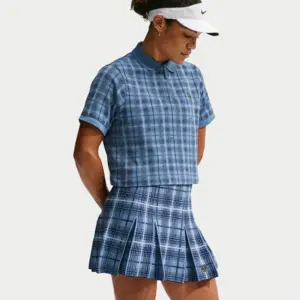 Nike Plaid Golf Sweater Skirt